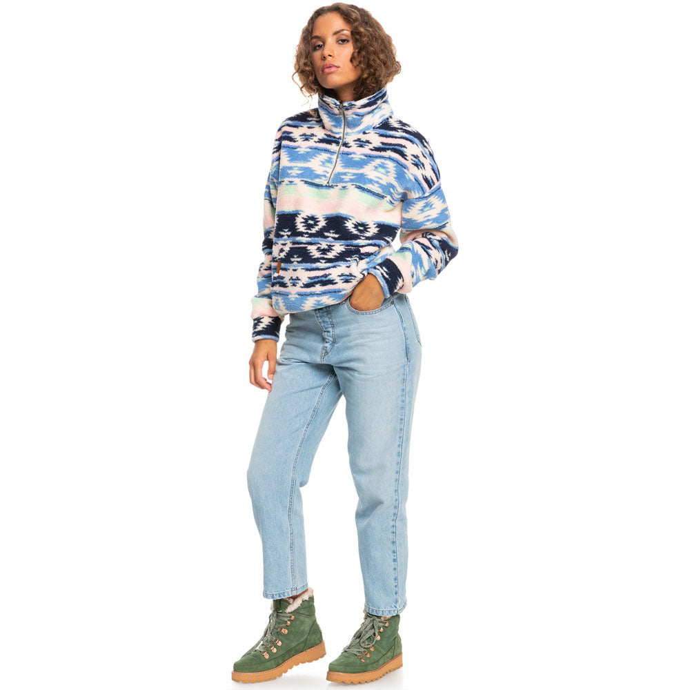 Roxy Live Out Loud Half Zip Fleece – Ocean Sports Boardridersguide