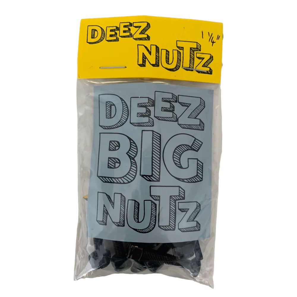 Deez Nutz Big Nuts 1" 1/4 Bolts – Ocean Sports Boardridersguide