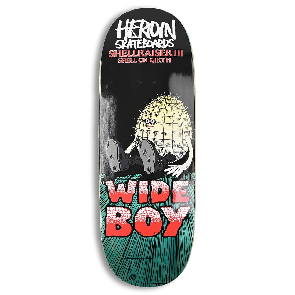 Heroin Shell Raiser III Wideboy 10.75" Deck – Ocean Sports Boardridersguide