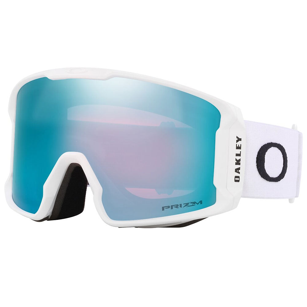 Oakley Line Miner M Snow Goggles Matte White Prizm Argon Iridium ...