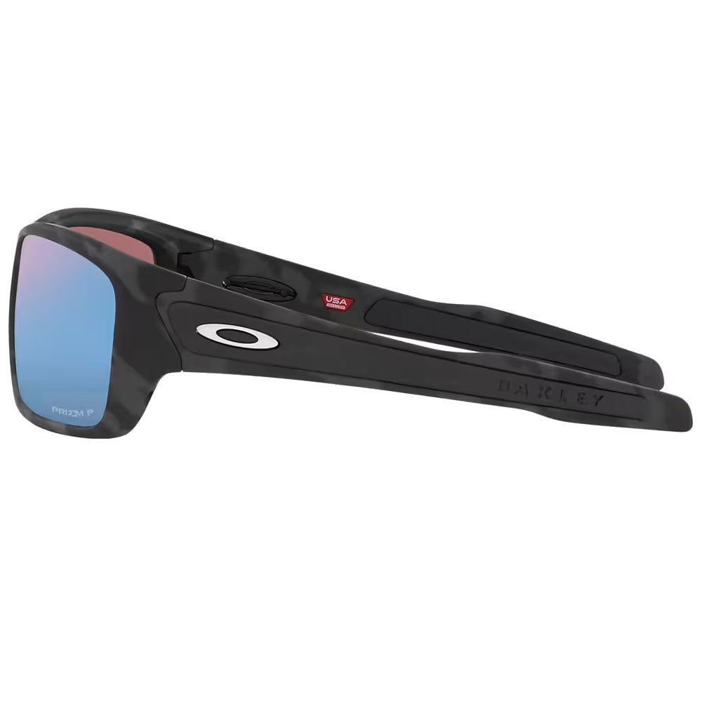Oakley Turbine Matte Black Camo With Prizm Deep Water Polar Lens ...