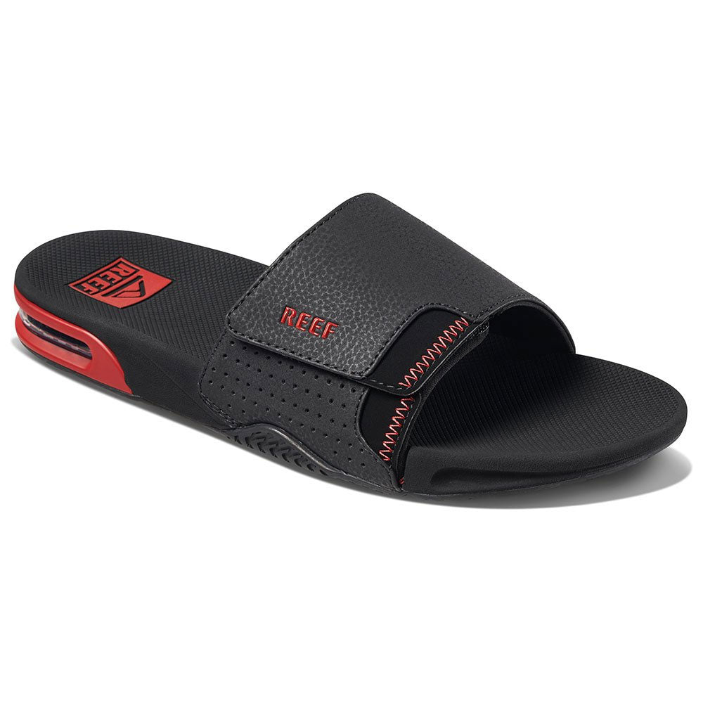 Reef Fanning Sliders - Black/Red – Ocean Sports Boardridersguide
