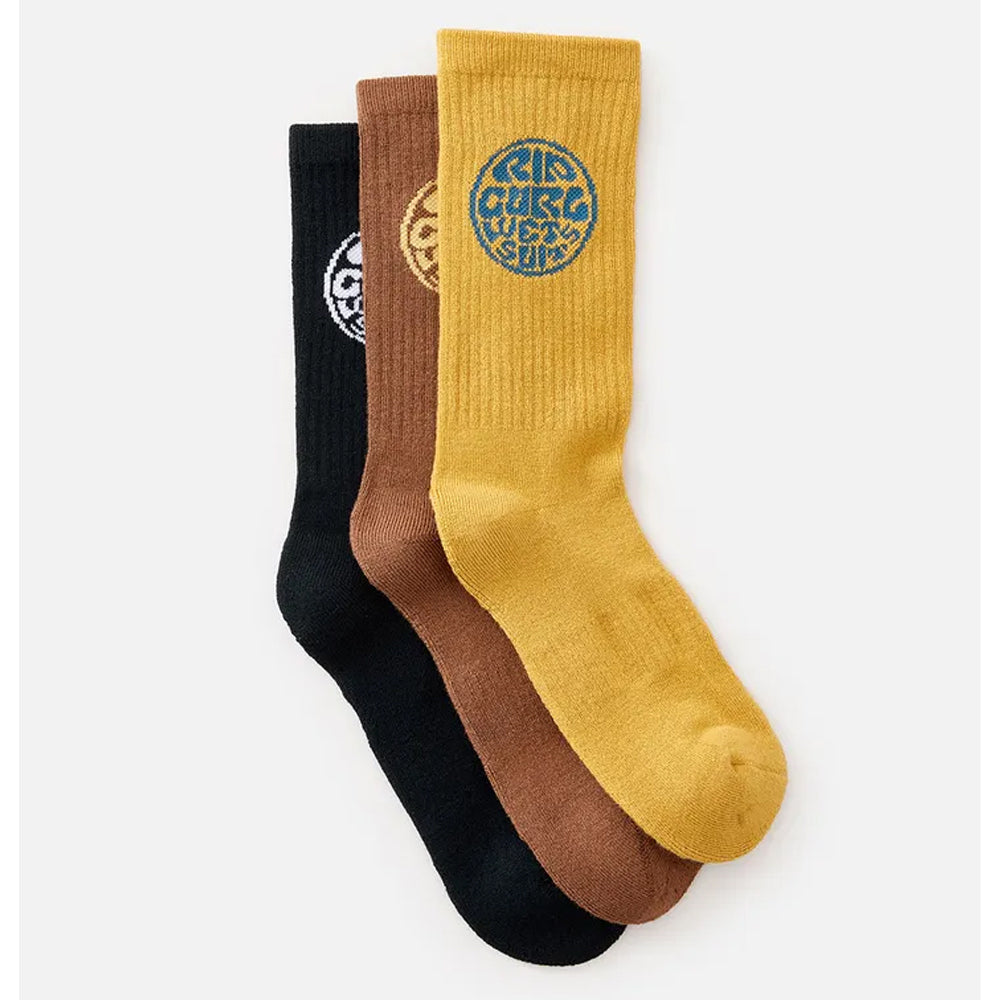 Rip Curl Wetty Crew Sock 3 Pack – Ocean Sports Boardridersguide