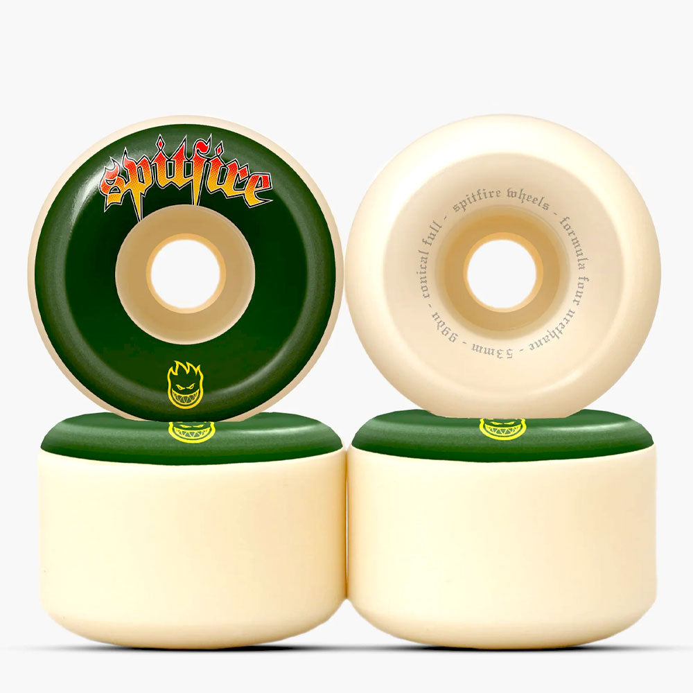 Spitfire Formula Four 99 Venom Script Conical Full Wheels – Ocean ...