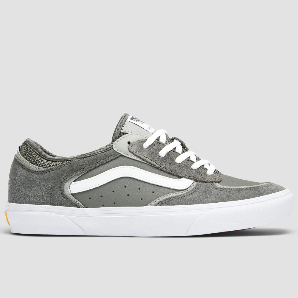 Vans Skate Rowley Trainers - Grey/White – Ocean Sports Boardridersguide