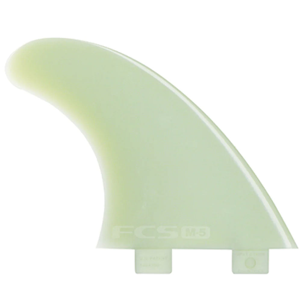 FCS M5 Natural Glass Flex Tri Fin Set – Ocean Sports Boardridersguide