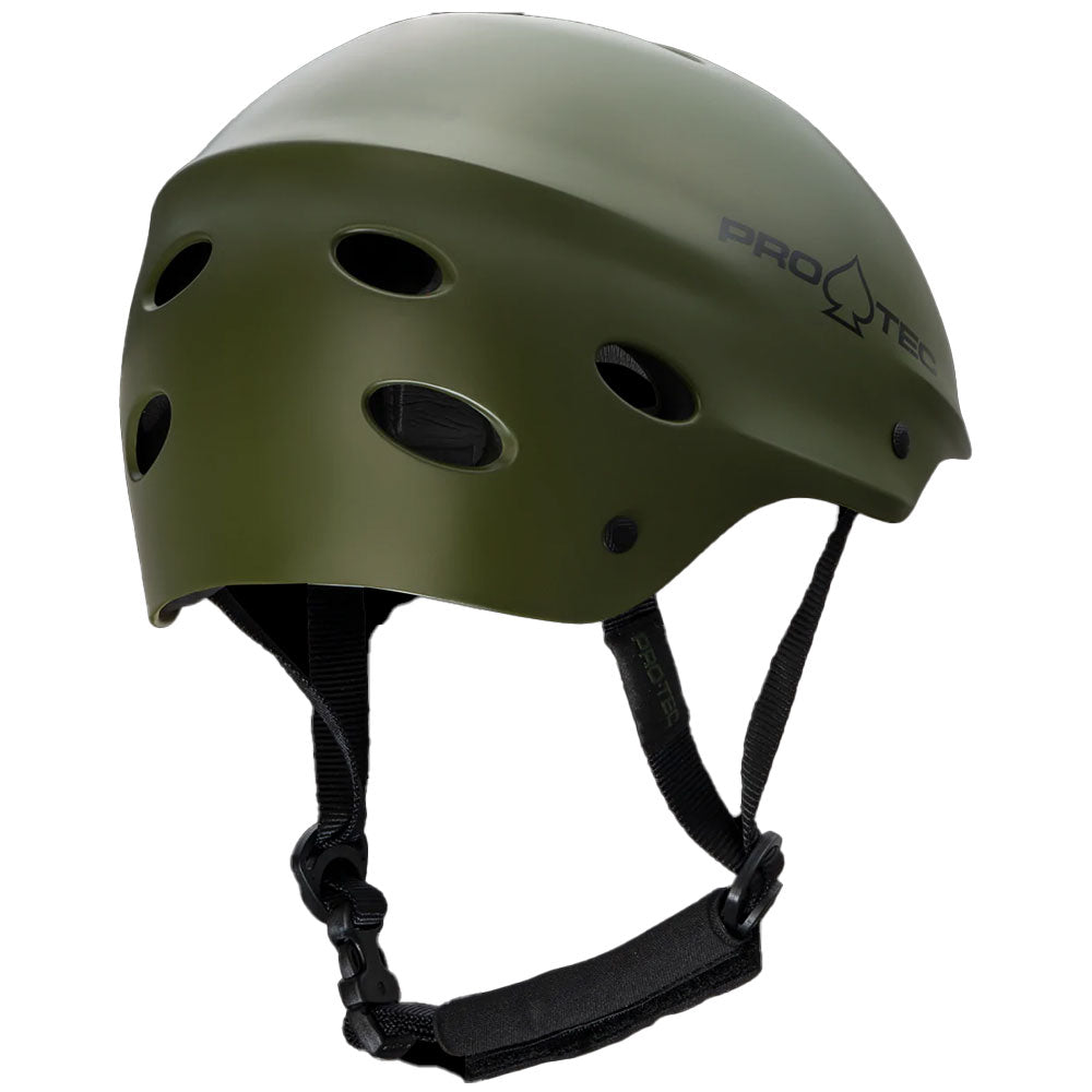 Pro Tec Ace Water Helmet - Matte Olive – Ocean Sports Boardridersguide