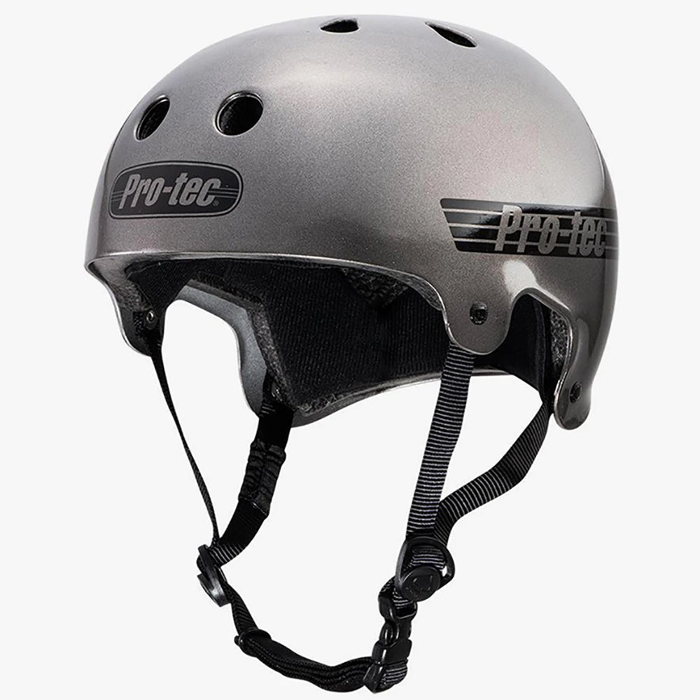 Pro Tec Old School Classic Helmet Matte Metallic Gunmetal – Ocean ...