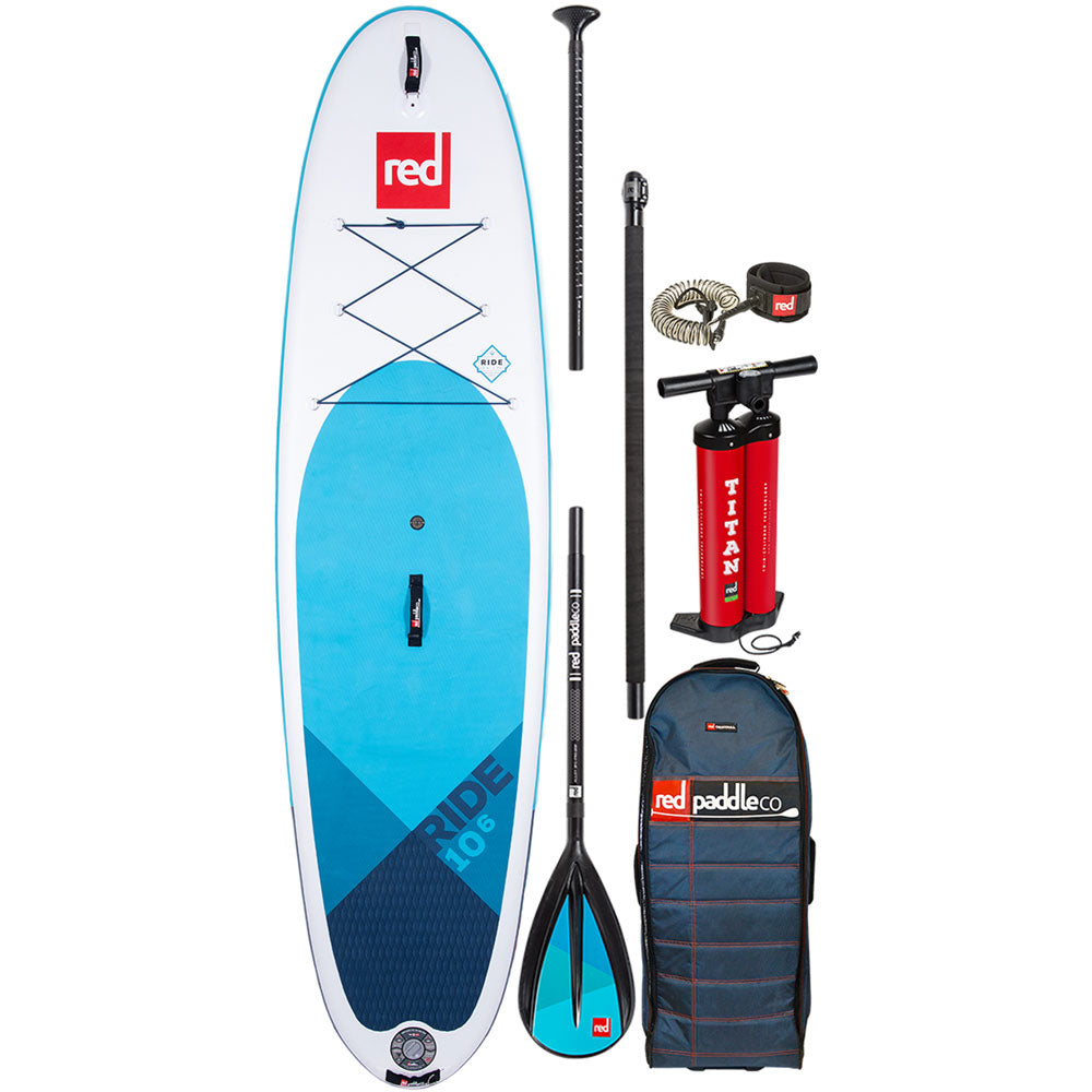 Red Paddle Ride 10'6 Inflatable Paddle Board – Ocean Sports ...