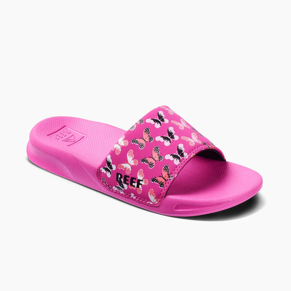 Reef Kids One Slide Sandals - Orchid Butterfly – Ocean Sports ...