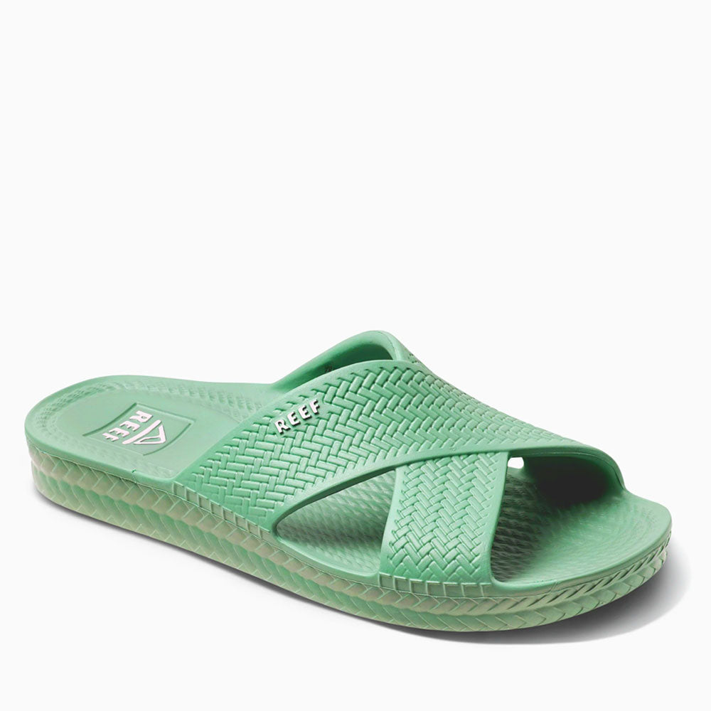 Reef Womens Water X Sliders - Neon Teal – Ocean Sports Boardridersguide