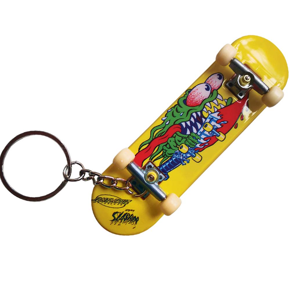 Santa Cruz Slasher Fingerboard Keychain – Ocean Sports Boardridersguide