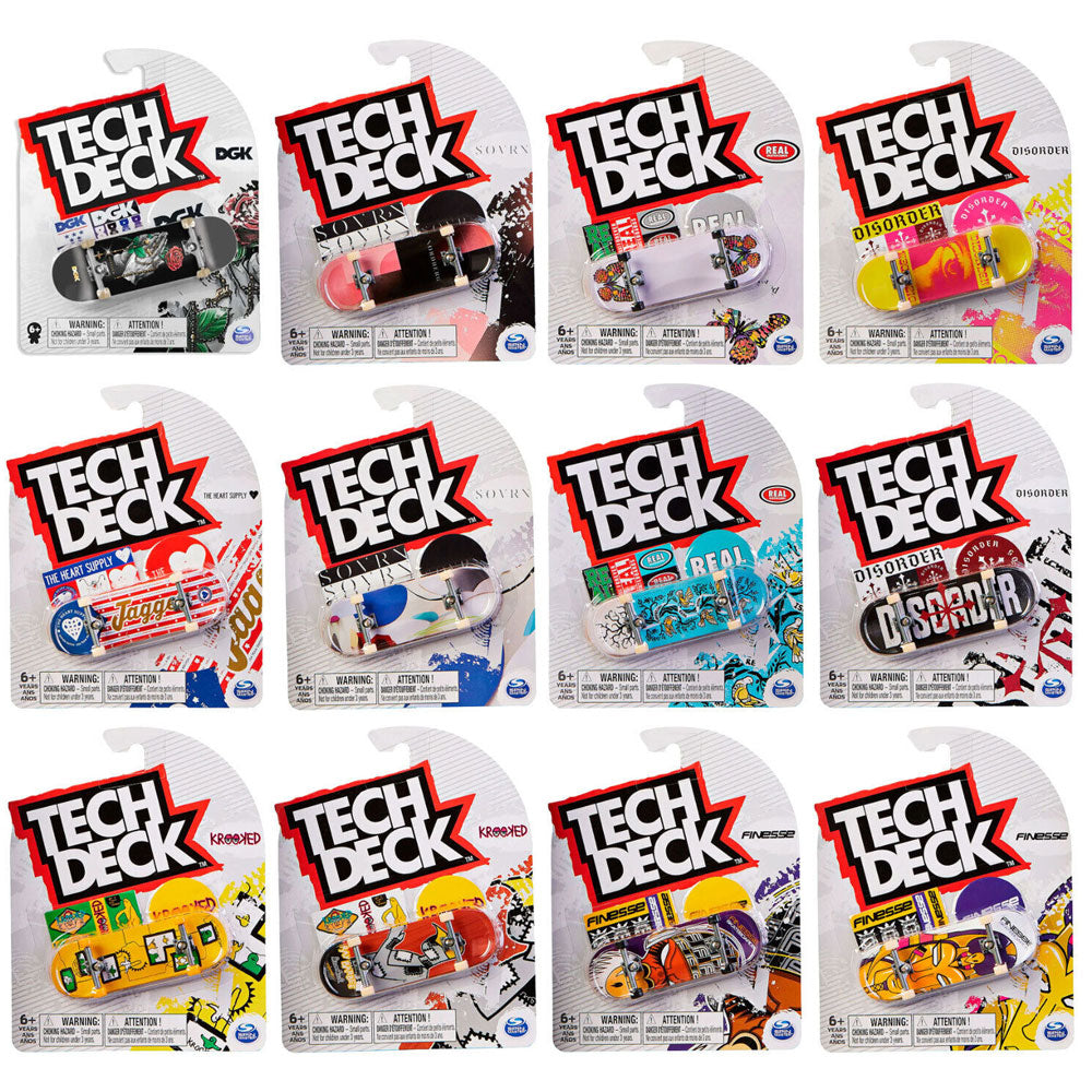 Tech Deck Assorted Fingerboard – Ocean Sports Boardridersguide