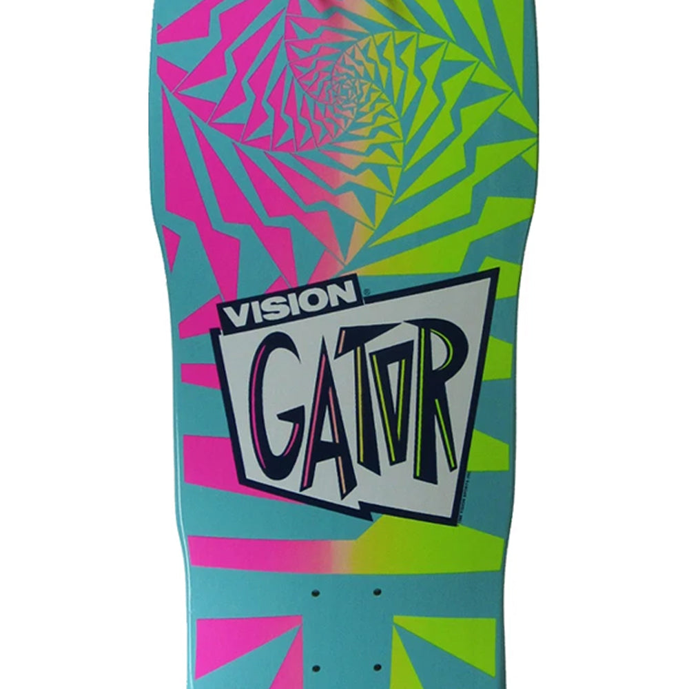 Vision Gator II Skateboard Deck Modern Concave - Turquoise ...