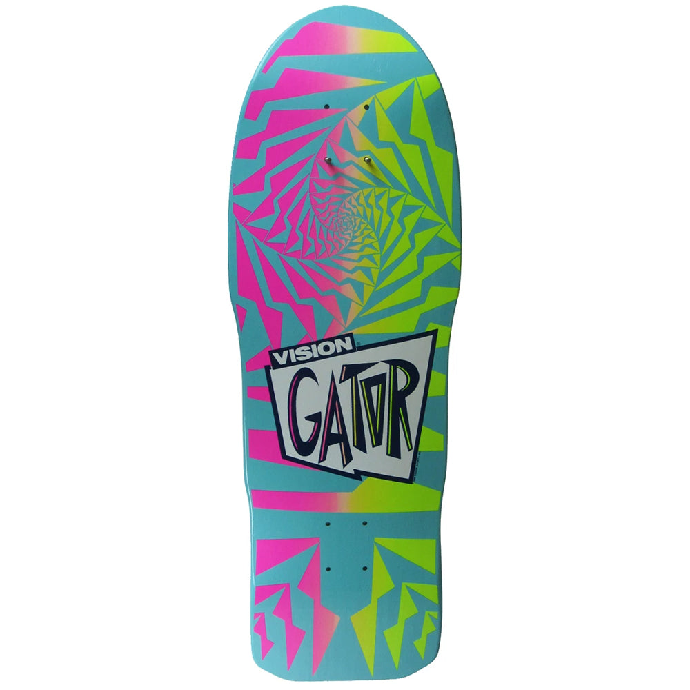 Vision Gator II Skateboard Deck Modern Concave - Turquoise ...