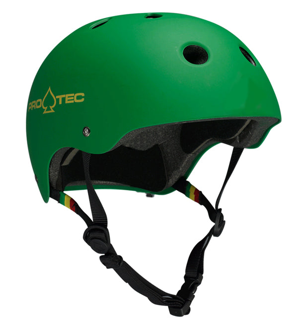 Pro Tec Classic Matt Rasta Green Helmet – Ocean Sports Boardridersguide